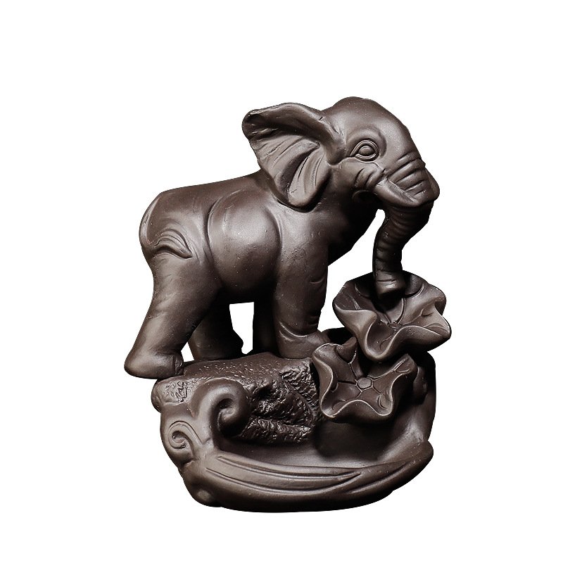 Elephant Incense Stove Crafts Home Decoration