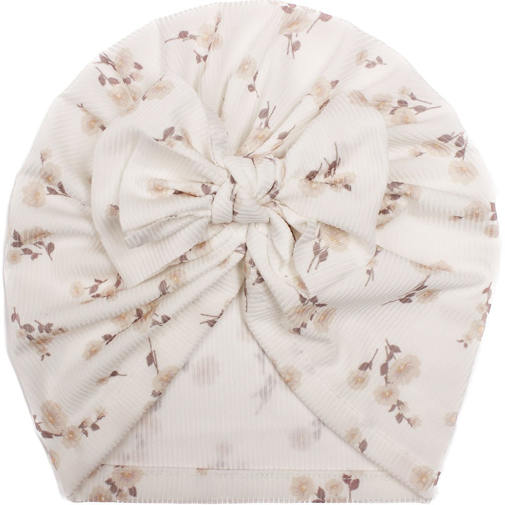 Baby Bow Hat Thin Creative Print Girl Hat Baby Hat