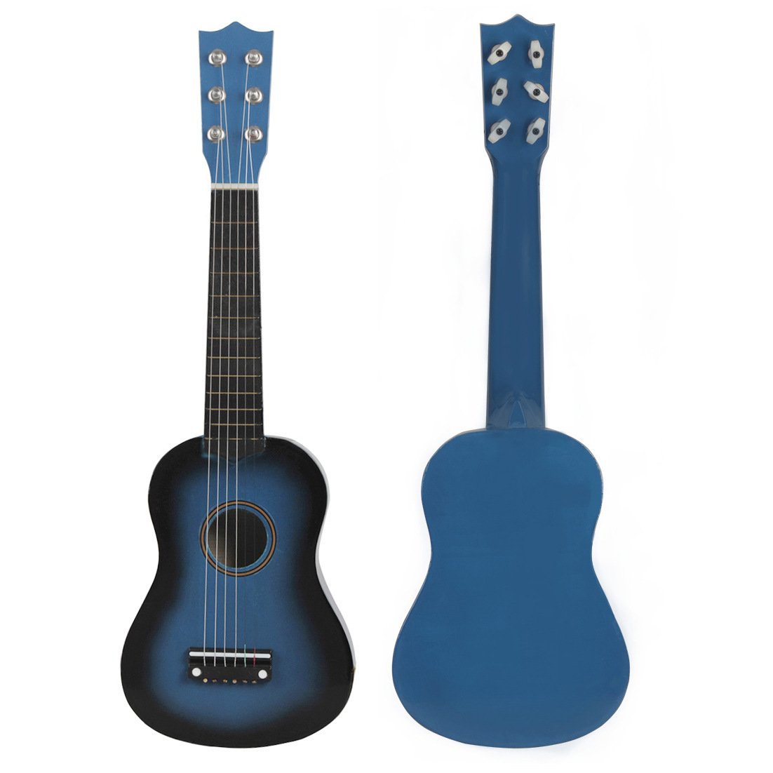 Basswood 21 Inch Small Guitar Children's Toy Playable Wooden Guitar