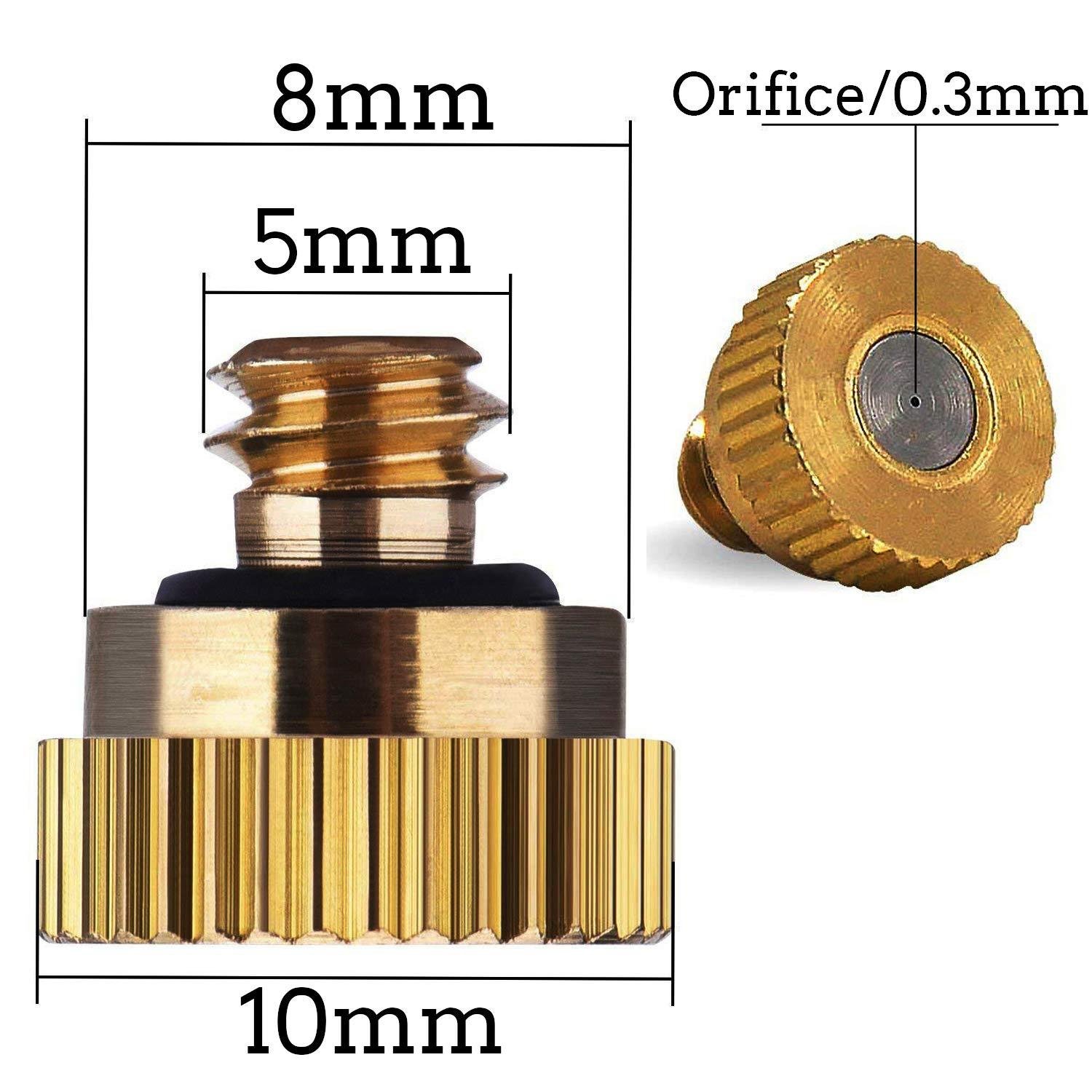 0.1mm Low-pressure Atomization Nozzle Garden Nozzle Tap Water Pressure ...