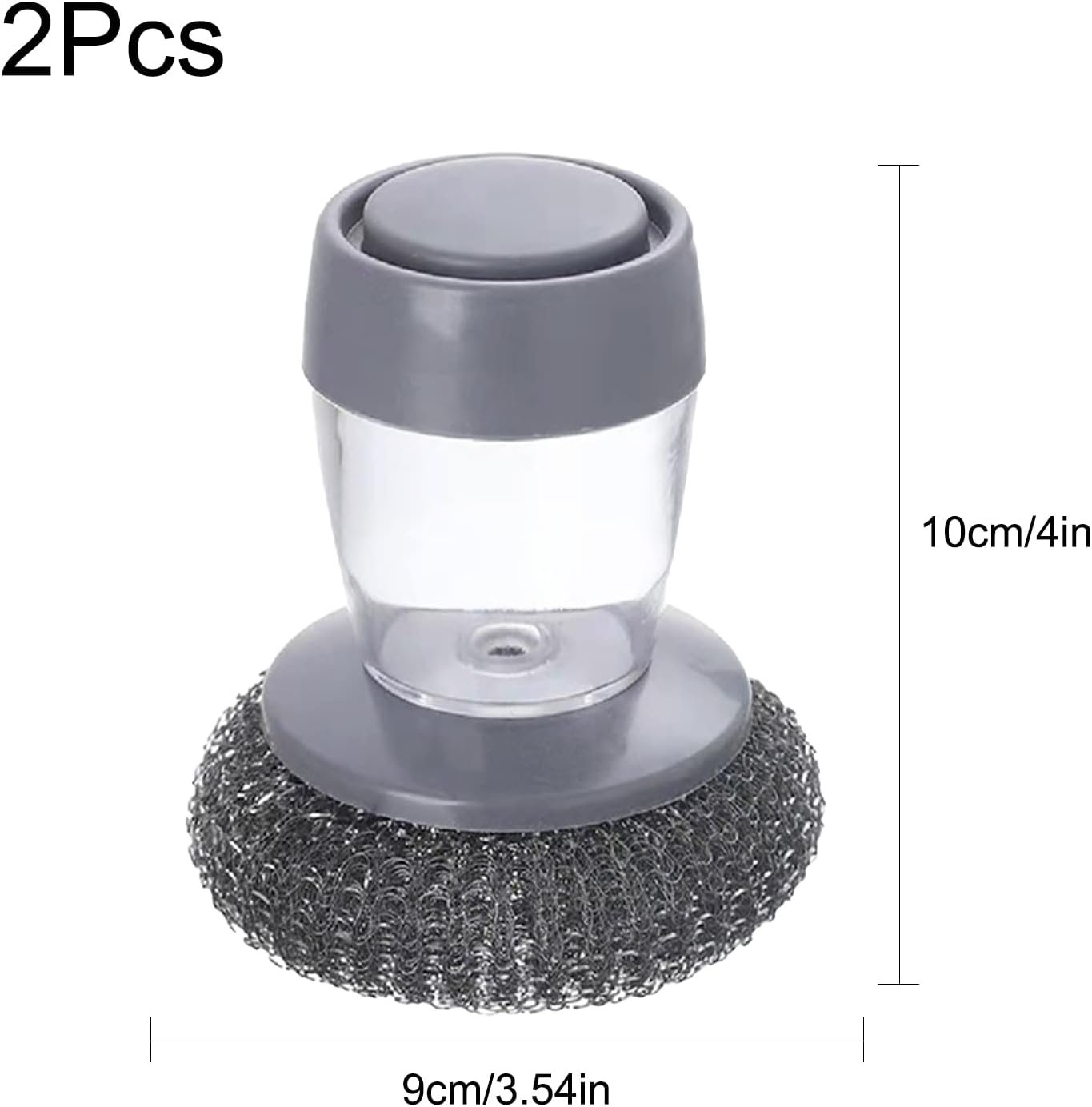 Automatic Liquid Adding And Washing Pot Brush (Replace ball)